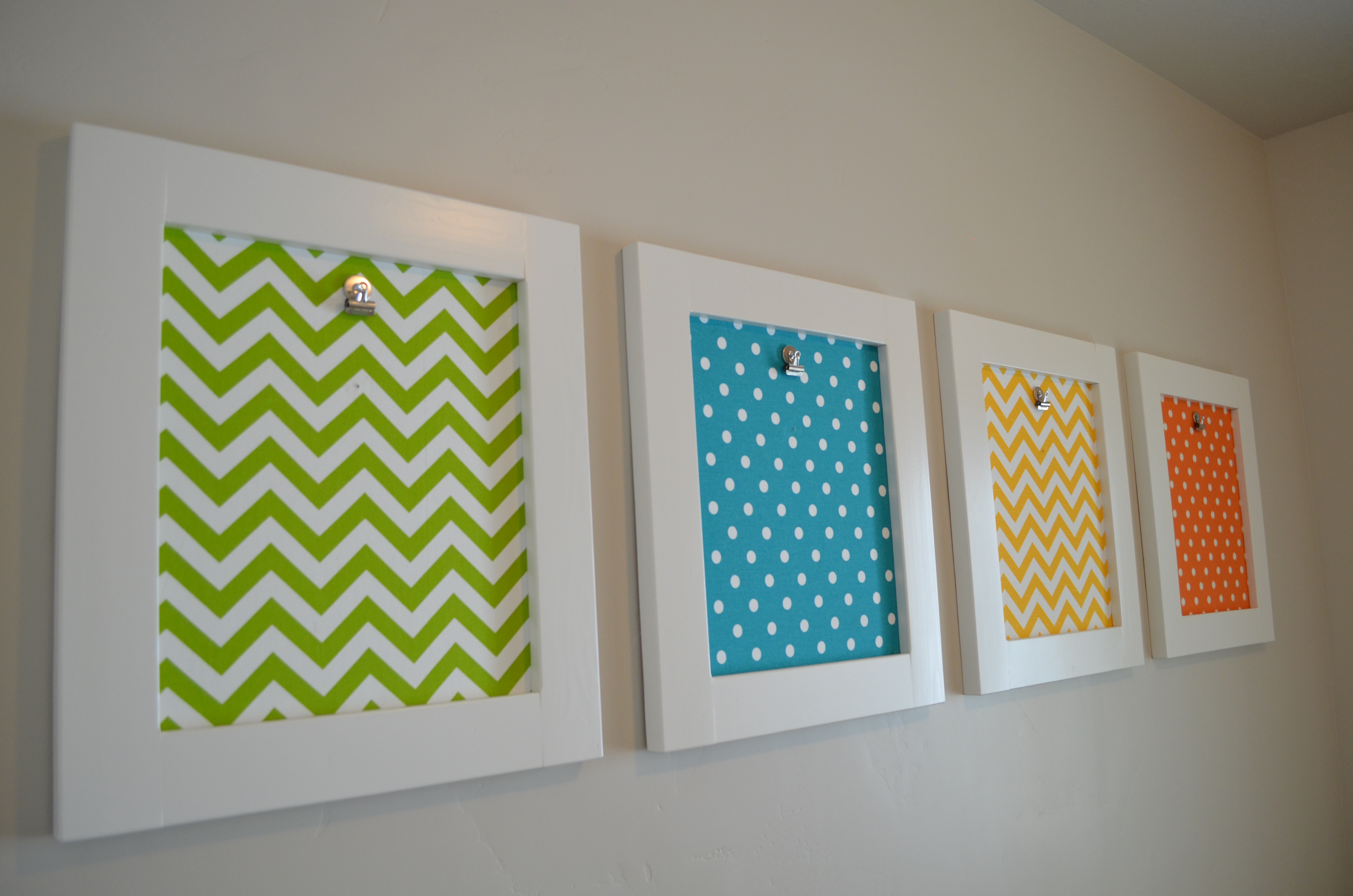 The Easiest Way To Frame Fabric