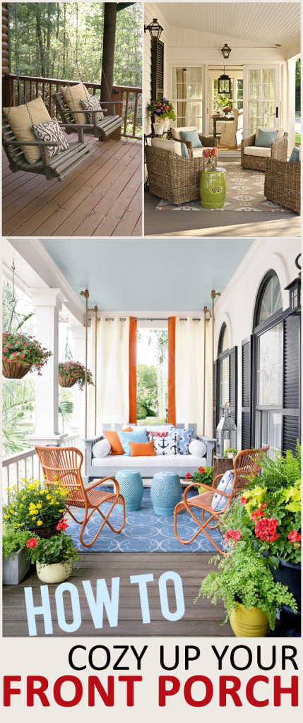 How to Cozy up Your Front Porch - Sunlit Spaces