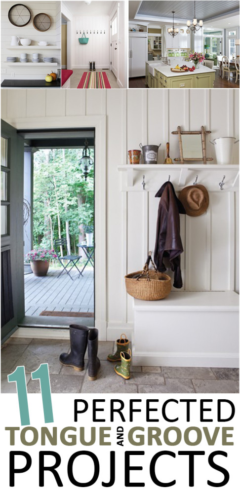 11 Perfected Tongue and Groove Projects - Sunlit Spaces