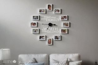 10 Homemade Custom Clock Projects that are Easy and Cheap - Sunlit Spaces