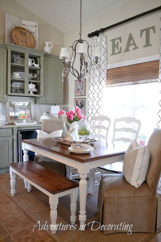 10 Ways to Turn a Boring Kitchen Table into Designer Furniture - Sunlit ...