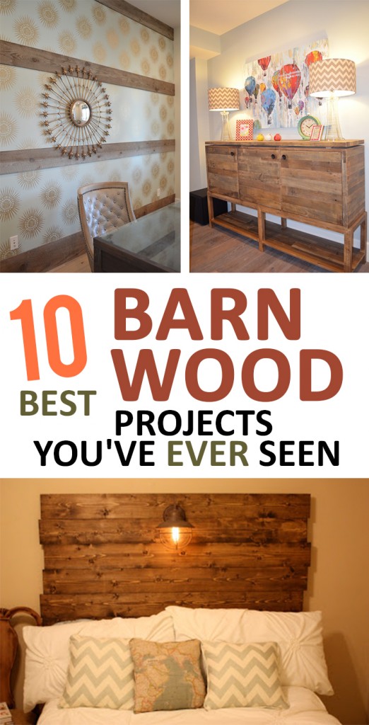 10 Best Barn Wood Projects You've Never Seen - Sunlit Spaces