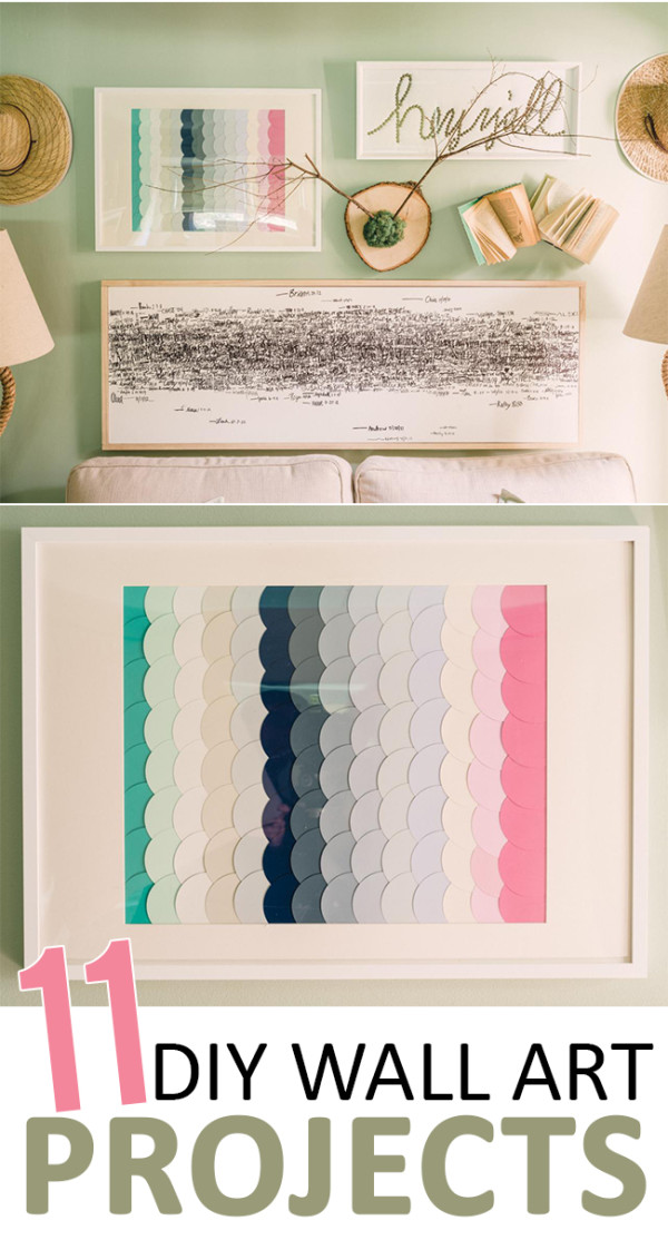 DIY Wall Art Projects - Sunlit Spaces