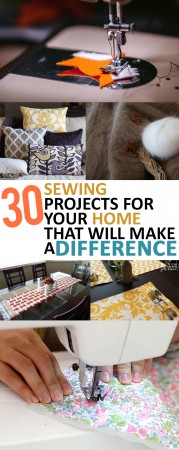 Sewing Projects For The Home: Easy, Decor, Pillows, DIY