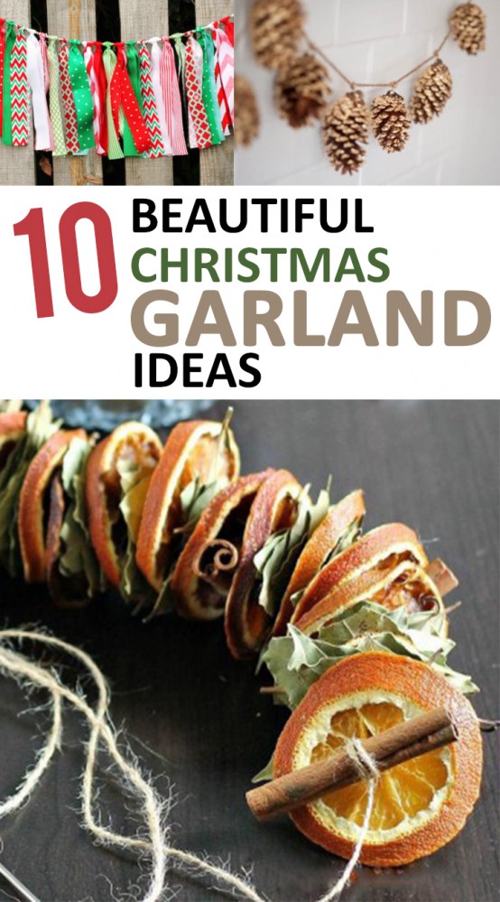 10 Beautiful Christmas Garland Ideas - Sunlit Spaces