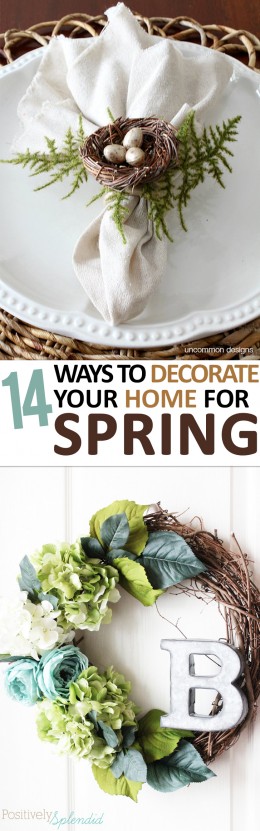 14 Ways to Decorate Your Home for Spring - Sunlit Spaces