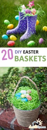 20 DIY Easter Baskets - Sunlit Spaces