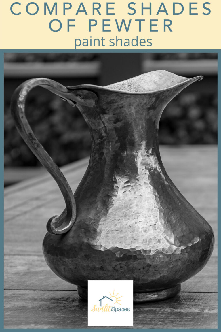 What Color is Pewter? The Most Elegant Pewter Color List - Sunlit Spaces